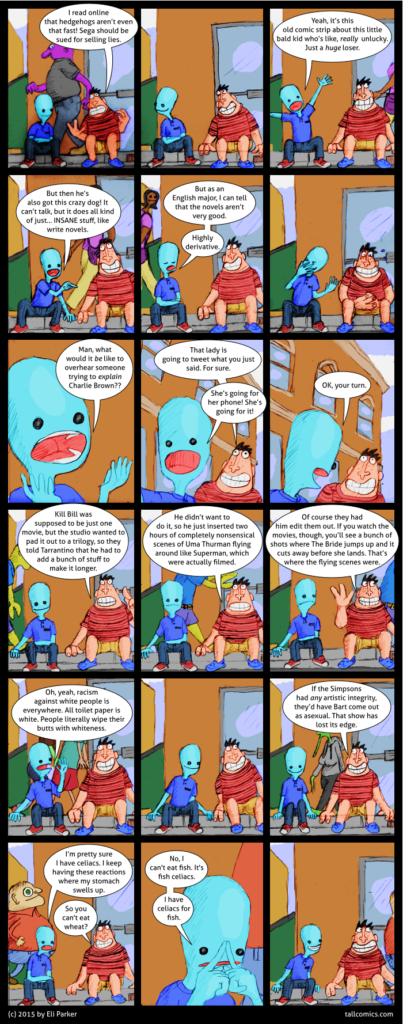 Overheard – Unwinder's Tall Comics